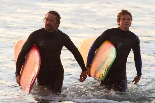 Gerard Butler CHASING MAVERICKS Interview