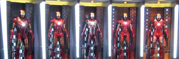 Disneyland Tony Stark's HALL OF ARMOR Exhibit Images