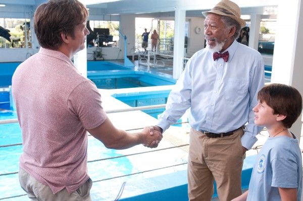 Morgan Freeman DOLPHIN TALE Interview