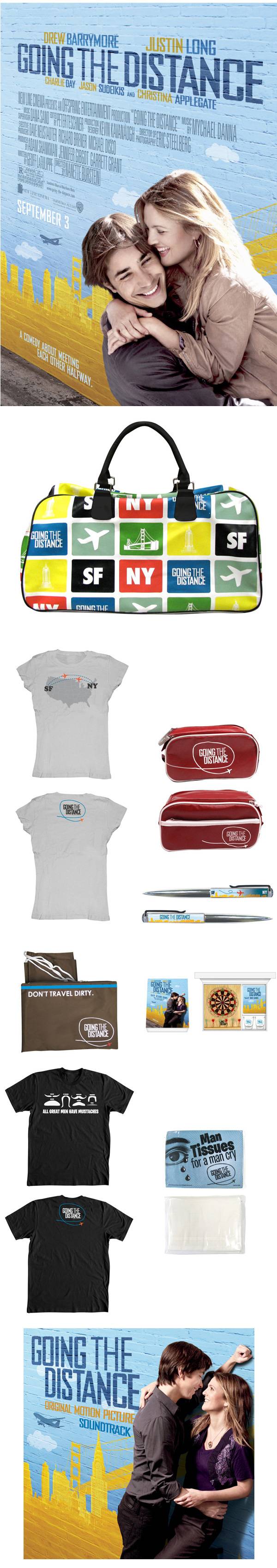 GOING THE DISTANCE Giveaway - Who Wants Free Movie Swag?