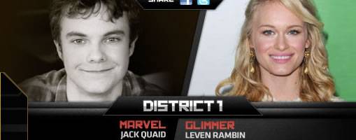 Jack Quaid and Leven Rambin Cast as District 1 Tributes Marvel and ...