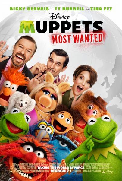 Muppets Most Wanted Interview: Fey, Gervais, Burrell, and Muppets
