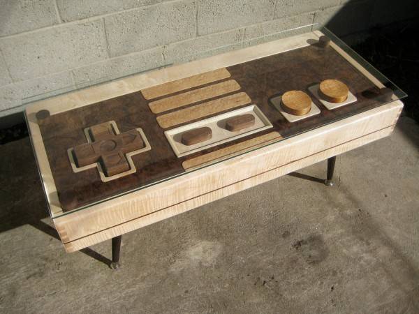 Geek Gifts: VHS and Fully Functional Nintendo Controller Coffee Tables