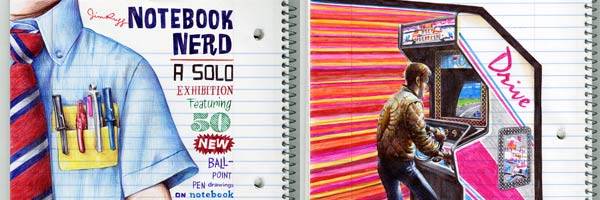 IAm8Bit Hosts NOTEBOOK NERD Featuring the Artwork of Jim Rugg