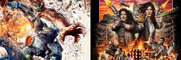 PACIFIC RIM IMAX Poster and THE HEAT Mondo Poster; Both Posters Are ...