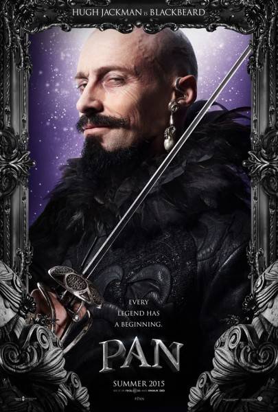First PAN Movie Images Featuring Hugh Jackman as Blackbeard