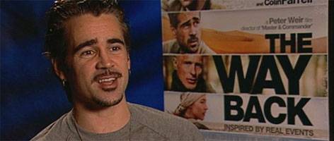 Colin Farrell Interview THE WAY BACK, TOTAL RECALL, FRIGHT NIGHT and ...