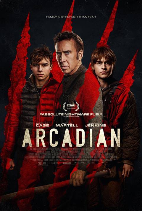Nicolas Cage Takes On the Unknown in New 'Arcadian' Poster and Images