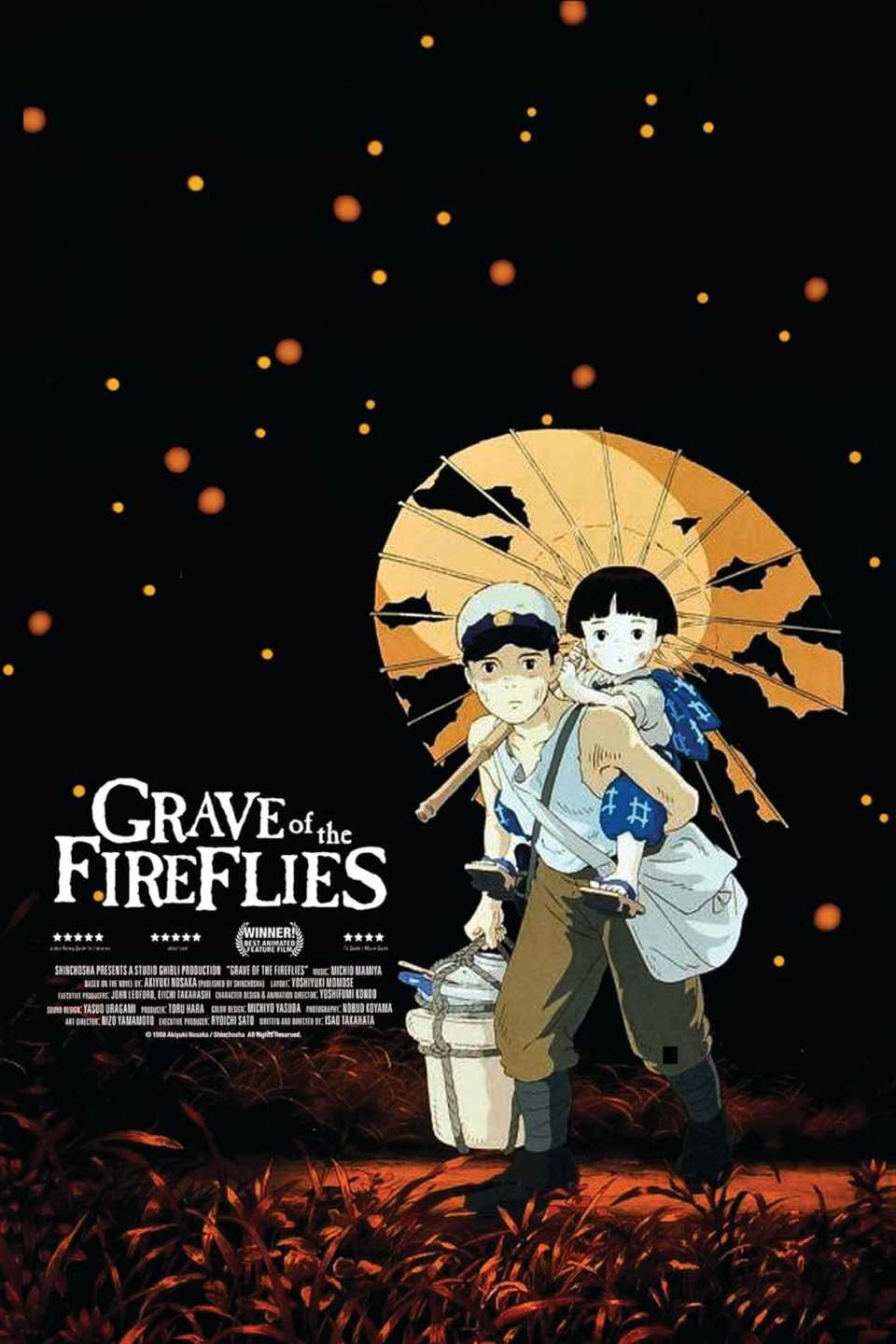 Studio Ghibli Classic 'Grave of the Fireflies' Has Found a New Streaming Home