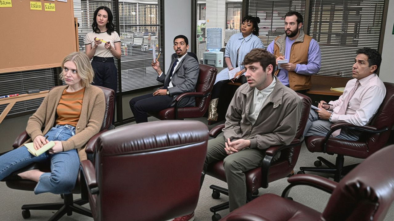 Domhnall Gleeson Takes the Boss’ Chair in New Look at 'The Office' Spin ...