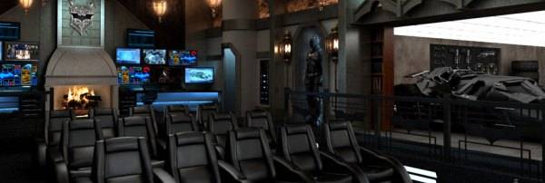 THE DARK KNIGHT RISES Batcave Home-Theater