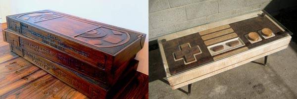 Geek Gifts: VHS and Fully Functional Nintendo Controller Coffee Tables