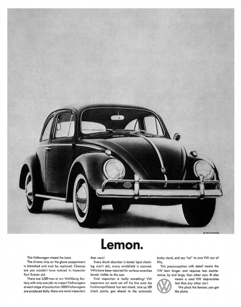 Millennium Falcon and Firefly Prints Recreate Volkswagen "Lemon" Ad