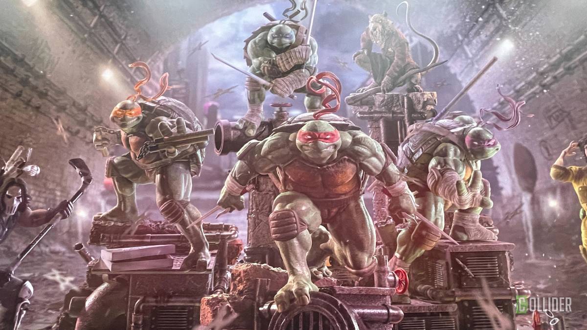 Teenage Mutant Ninja Turtles Poster Reveals Iron Studios' New Statues ...