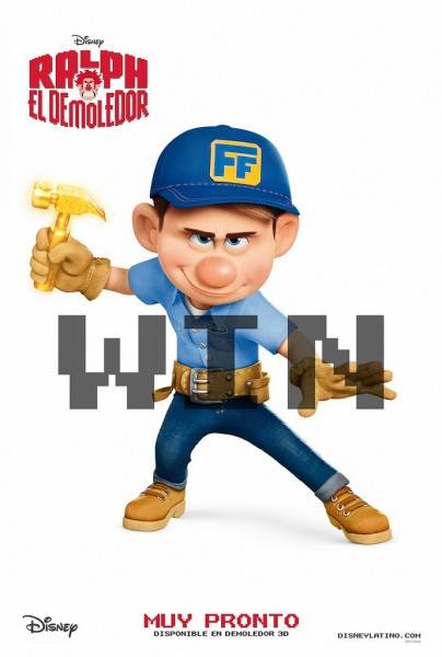 WRECK-IT RALPH Character Banners